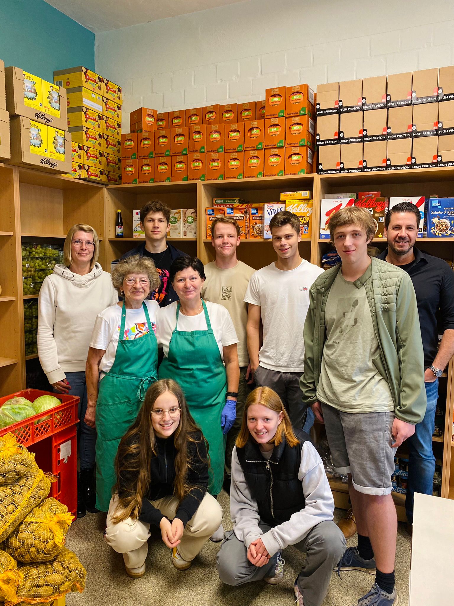Team AHG - Erstes Schulfrühstück! - Schule